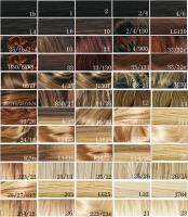 China Synthetic Blonde Hair Color Chart 200 Colors Custom Match for Hair Dye for sale