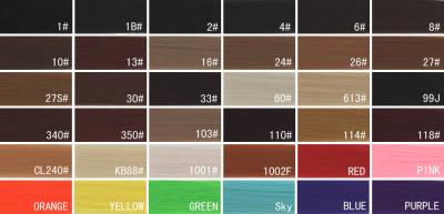 China Dark Brown Real Human Natural Hair Color Chart for Black Hair 100% Virgin for sale