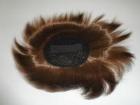 China 8-9 Inch Synthetic Hair Toupee for Men with Natural Wave Style 100g for sale