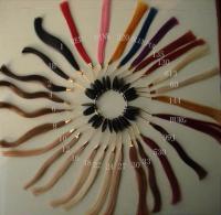 China Natural Brown Human Hair Color Ring 10cm-15cm 150 Colors Hair Colour Chart for sale