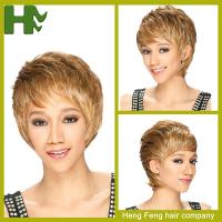 China Natural Looking Synthetic Wigs for sale