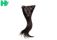 China Clip On Synthetic Hair Extensions for sale