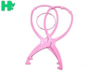 China Plastic Wig Stand 35cm Non Toxic ABS for Long Hair SGS Approved Custom Colors for sale