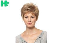 China Short Synthetic Lace Front Wig 14inch with Baby Hairline No Shedding Natural Look for sale