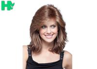 China Heat Resistant Synthetic Long Curly Wig for Women 22 inch Tangle Free for sale