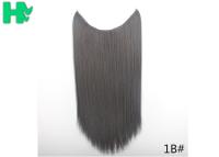 China Full Cuticle Ponytail Synthetic Braiding Hair Extensions 18 Inch 60g Clip In Human Hair Pieces for sale