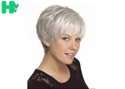 China Human Tangle Free Synthetic Hair Wigs Full Lace 12-14 inch Kanekalon for sale