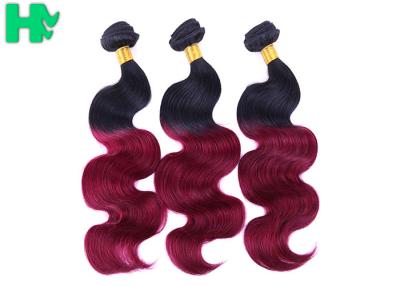 China Ombre Color 100% Virgin Human Hair Body Wave Weave 8A Grade 8-32 Inch for sale