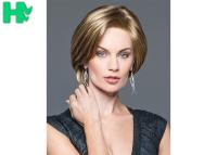 China Silk Straight Short Heat Safe Synthetic Wig No Shedding 14-32 Inches Professional for sale