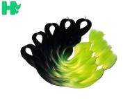China Kanekalon Ombre Color Synthetic Hair Pieces Jumbo Braiding Hair 100g Large Stock for sale