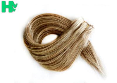 China 14-28 Inch Long Lasting Synthetic Hair Extensions Weft Soft Tangle Shed Free 100g for sale