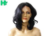 China Curly Wave Synthetic Front Lace Wig 12-30 Inch Natural Hairline Tangle Free for sale