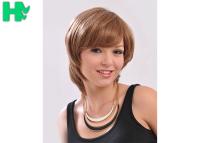 China Comfortable Synthetic Hair Wigs With Comb Easily , Cuticle Aligned Correct for sale