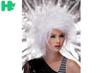 China Heat Resistant Synthetic Cosplay Wig Colored Explosive Hair for Party 65°C for sale
