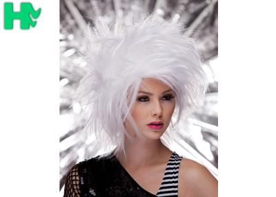 China Heat Resistant Synthetic Cosplay Wig Colored Explosive Hair for Party 65°C for sale