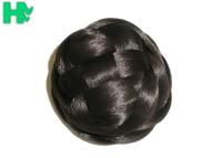 China 100% Synthetic Hair Bun Pieces High Temperature Wire Hair Accessories Body Wave 18 Inch for sale