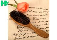 China Natural Sandalwood Green Tan Hair Comb 21x5x3.2 cm Anti-Static Wooden Comb for sale