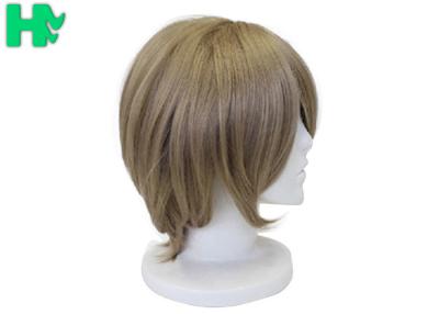 China Brown Anime Cosplay Wig High Temperature Fiber Synthetic Hair 100g Free Size Party Wig for sale