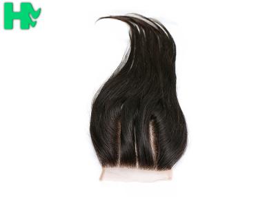 China 100% Human Hair Lace Closure 4x4 Straight Three Part Way Extension Grade AAAAA 8-30 Inch for sale