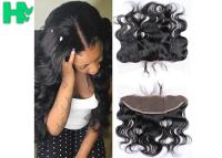 China Body Wave 100% Human Hair 13x4 Lace Closure Unprocessed 8-24 Inches Virgin Hair for sale