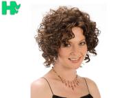 China Heat Resistant Synthetic Short Wig 12 Inch Soft Smooth No Lace Daily Wear for sale