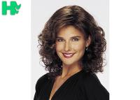 China Heat Resistant Synthetic Hair Wig Curly Wave 14 Inches No Lace for Women for sale