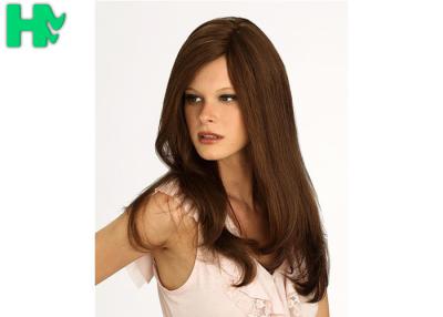 China No Weft Long Synthetic Wig Natural Wave 22 Inch Heat Resistant Fiber Hair 180g for sale