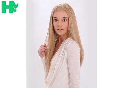 China Heat Resistant Synthetic Wig for Women 22 Inch Long Straight Blonde Custom Color for sale