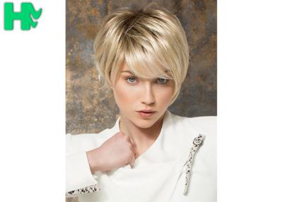 China Heat Resistant Fiber Synthetic Short Natural Straight No Lace Wig 10 Inches for Women for sale