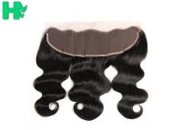 China Unprocessed Virgin Human Hair Lace Closure 13x4 Ear to Ear Lace Frontal 100% Density for sale