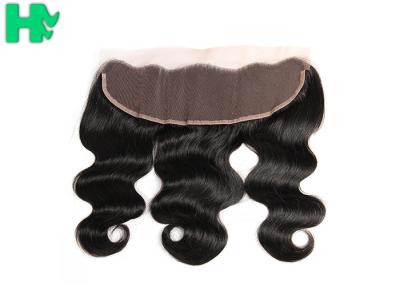 China Unprocessed Virgin Human Hair Lace Closure 13x4 Ear to Ear Lace Frontal 100% Density for sale