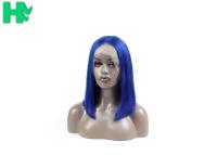 China Bob Style Short Brazilian Lace Front Wig 180% Density Natural Looking Human Hair 150-200g for sale