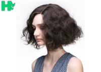 China Customized 25cm Short Synthetic Wigs 100% Enviromental Protection for sale