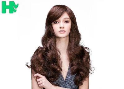 China 24 Inch Big Wavy Curly Long Synthetic Wig for Black Women 130% Density Heat Resistant for sale