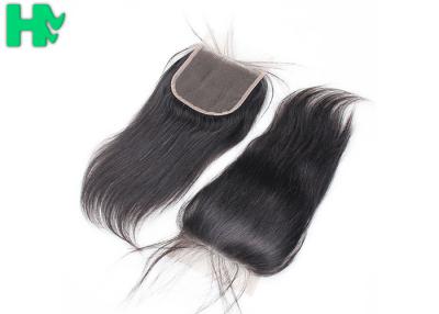 China 10A Grade 4x4 Free Part Human Hair Full Lace Closure with Baby Hair 6-18 Inch for sale