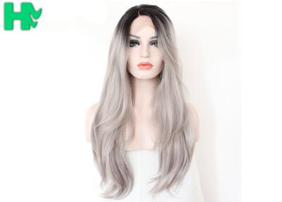 China Synthetic Cosplay Wig Black Gray Custom Color 30pcs MOQ OEM Accepted for sale