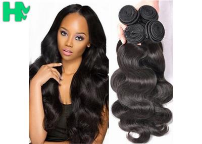 China 9A 10A Brazilian Body Wave Human Hair Extensions 8-30 Inch Natural Black Virgin Hair for sale