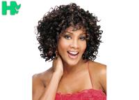 China Mix Color Synthetic Short Curly Wigs 8 Inch for Party Custom Package for sale