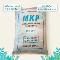 China Crystal Potassium Acid Phosphate 25kg MKP Mono Potassium Phosphate for sale