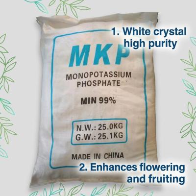 China Mono Potassium Phosphate MKP 25kgs Monopotassium Hydrogen Phosphate 7778-77-0 for sale