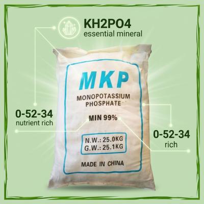 China 25kg Mono Potassium Phosphate Fertilizer White Powder Cas Number 7778-77-0 for sale