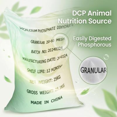 China 20%Min Calcium DCP Cattle Feed White DCP Powder For Goats Cattle for sale
