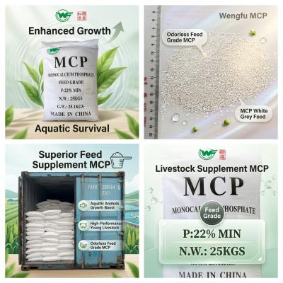 China Feed Industry MCP Phosphate Odorless Calcium Dihydrophosphate for sale