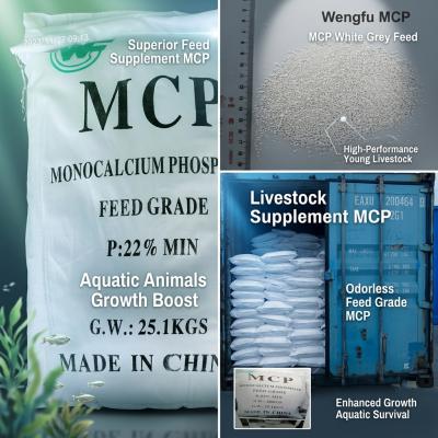 China White Or Grey Calcium Dihydrogen Phosphate For Feed Additive Or Fertilizer for sale