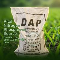China NH4 2HPO4 DAP Diammonium Phosphate PH7.8-PH8.2 DAP For Plants for sale