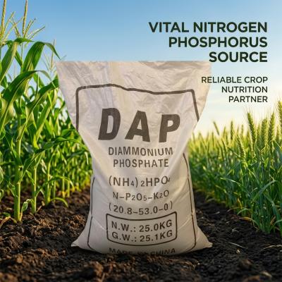 China Bulk Agricultural DAP Fertilizer For Improving Soil Phosphorus And Nitrogen Levels for sale