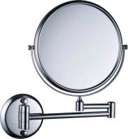 China Illuminated Folding Bathroom Mirror with 3 Times Magnification and Retractable Design for sale