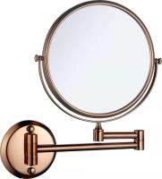 China Illuminated Folding Bathroom Mirror with 3 Times Magnification and Retractable Design for sale