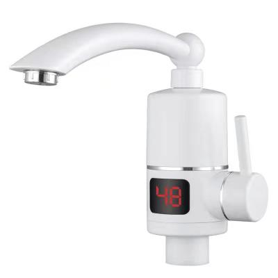 China Single Handle Modern Kitchen Water Taps with Temperature 30-60C and Electric Heating for sale