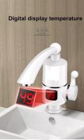 China Single Handle Modern Kitchen Water Taps with Temperature 30-60C and Electric Heating for sale